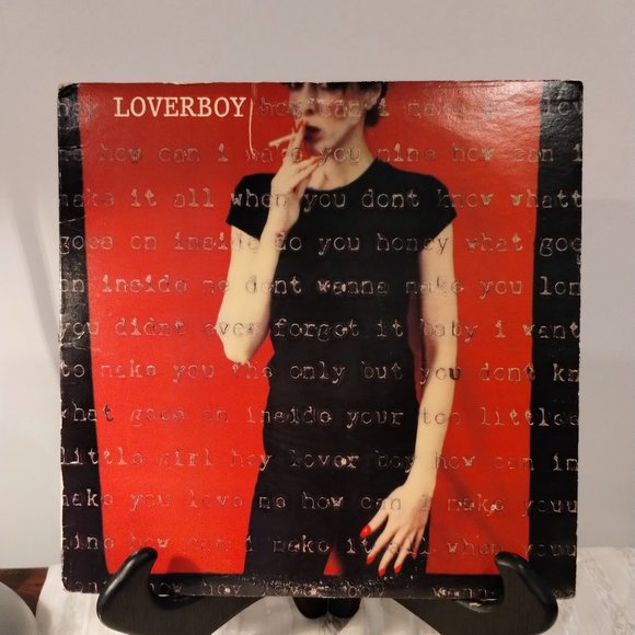 Columbia | Media | Loverboy Self Titled Promo Vinyl Record Jc 36762 98 ...